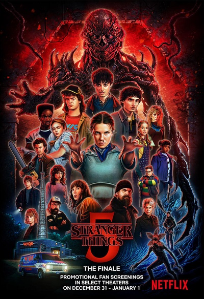 STRANGER THINGS 5: THE FINALE - Horaire cinéma - Cinoche.com